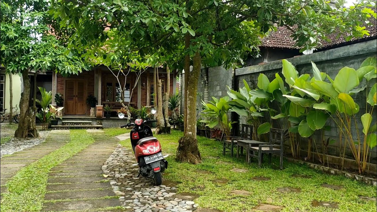 sejuk dan adem jadi idaman emak emak hidup dirumah dengan konsep tropis ...