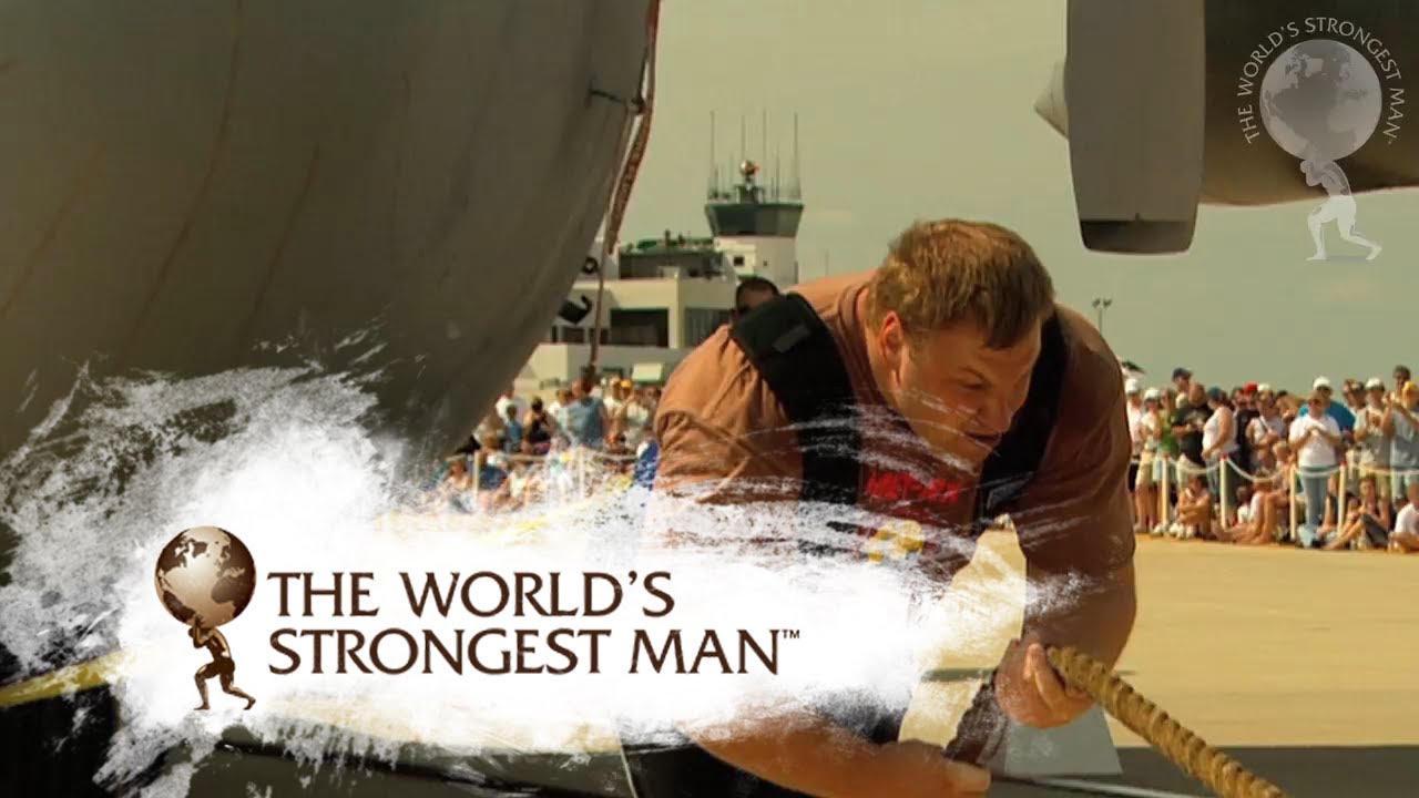 2008 Plane Pull: Tarmo Mitt | World's Strongest Man - YouTube