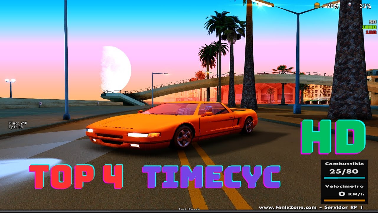 Top 4 Timecyc para gta samp HD 2025 - YouTube