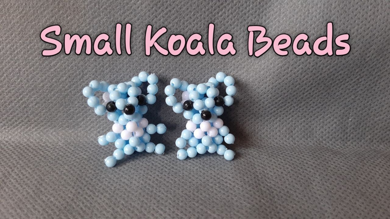 Tutorial Gantungan Kunci Manik Manik Koala Kecil // DIY // How to Make ...