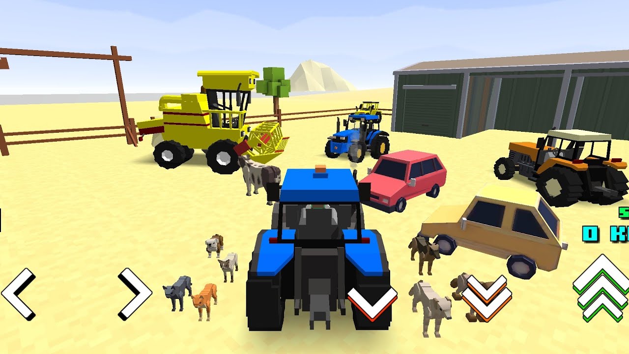 Blocky Farm & Racing Simulator - Best Farm | New Car Collection | FARM ...