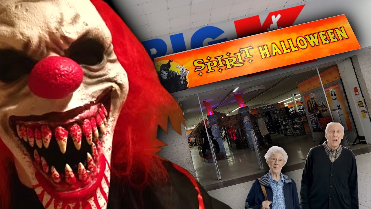 SPIRIT HALLOWEEN 2020 inside ABANDONED KMART ! I SHIPPED MY PANTS ...