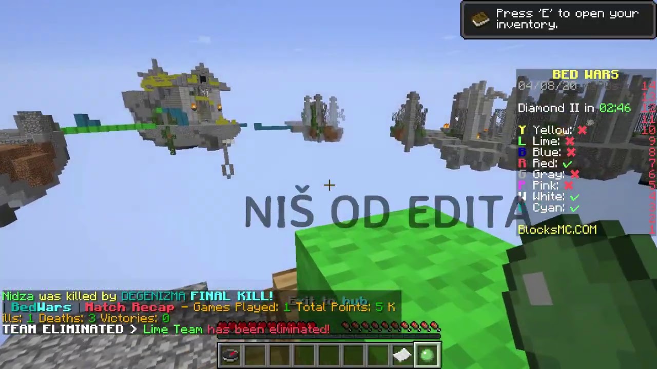 Minecraft Mini igre #1 - Prvi video na kanalu :) - YouTube