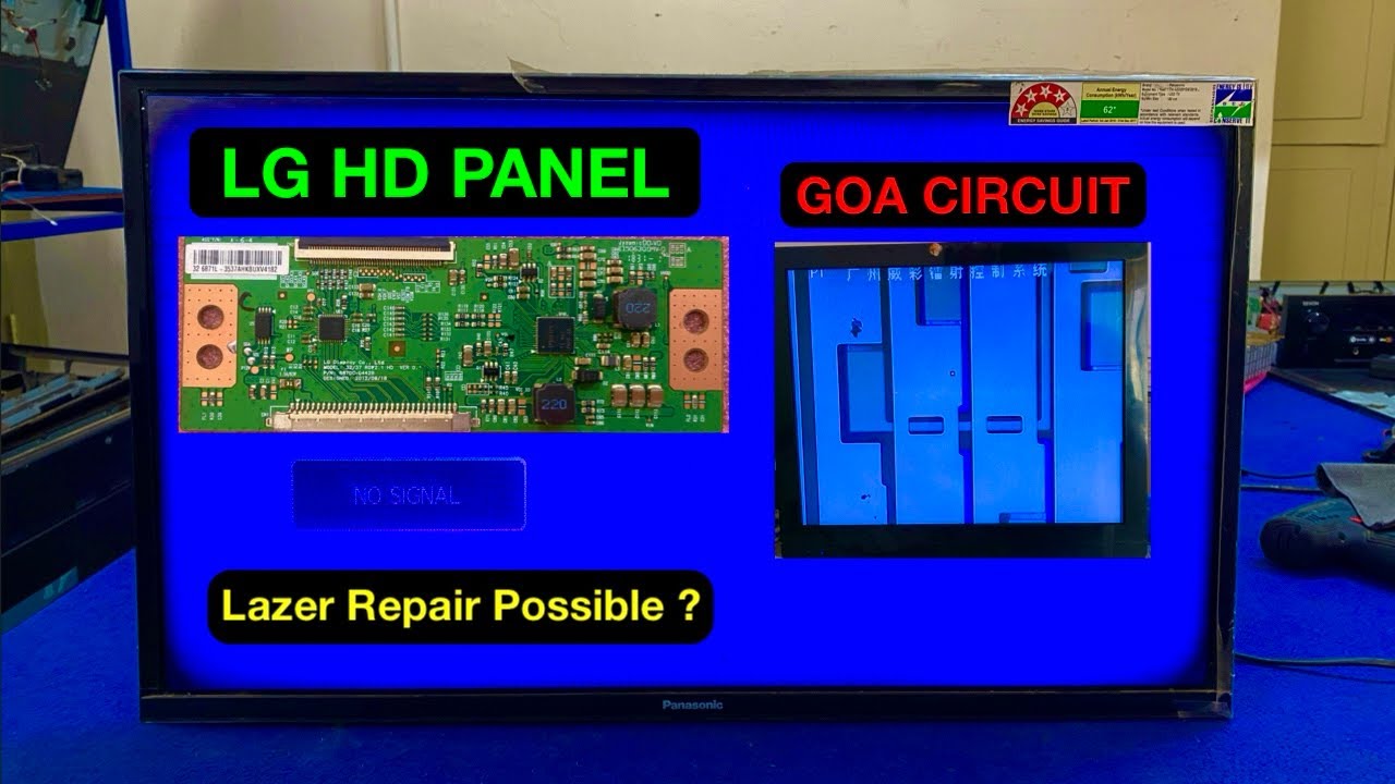 LG 32 HD PANEL Both sides Problem | Kiya Lazer machine se LG Panel ...