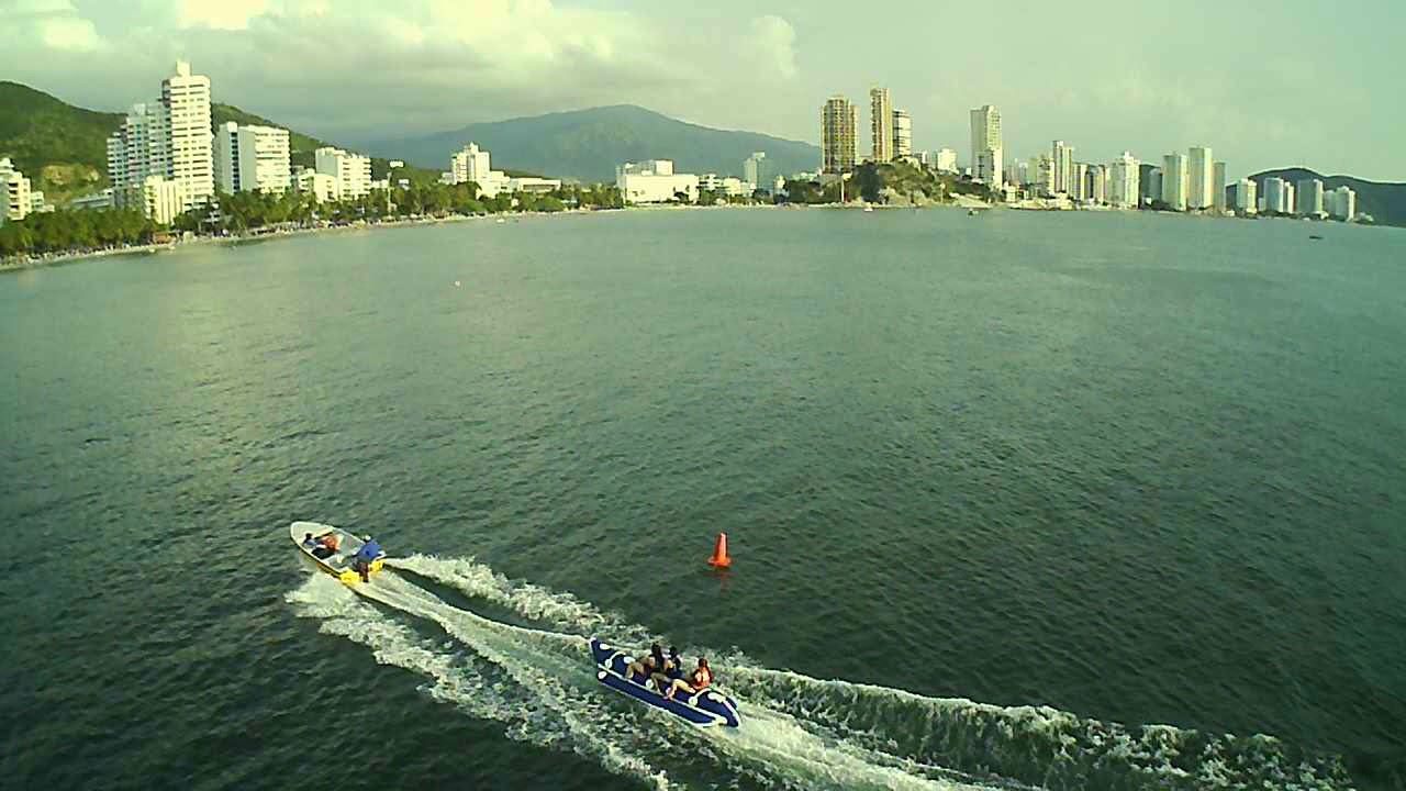 Hermosa playa del rodadero - YouTube