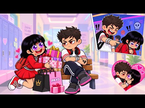 ÇİRKİN KIZ YAKIŞIKLI ÇOCUKLA GİZLİCE SEVGİLİ OLDU! 😱❤️ | PK XD