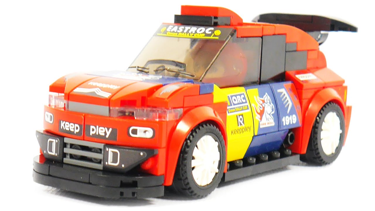 How to Build LEGO racing car - Qman MineCity 4201-5 Dragon WRC-88 - YouTube