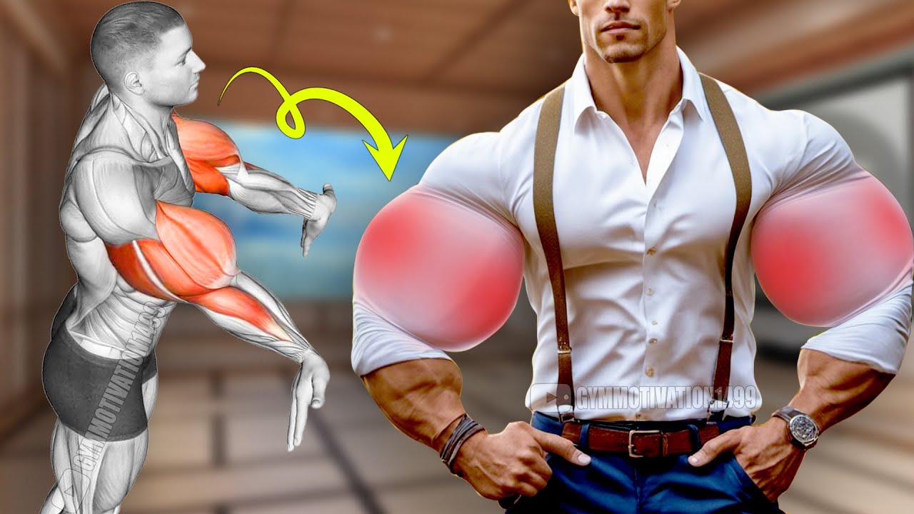 6 Fast Huge Exercises for Biceps and Triceps - YouTube
