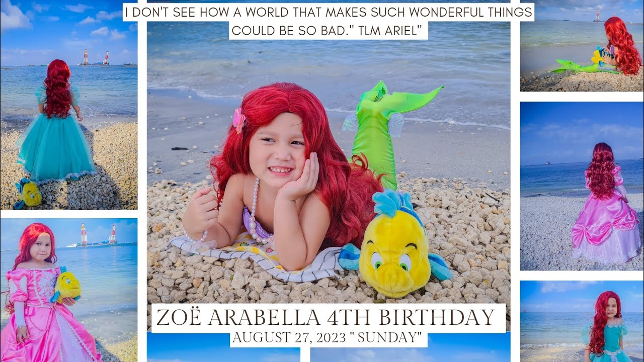 MAKING THE LITTLE MERMAID COSTUME || ZOË WITH MERMAID TAIL #greendress ...