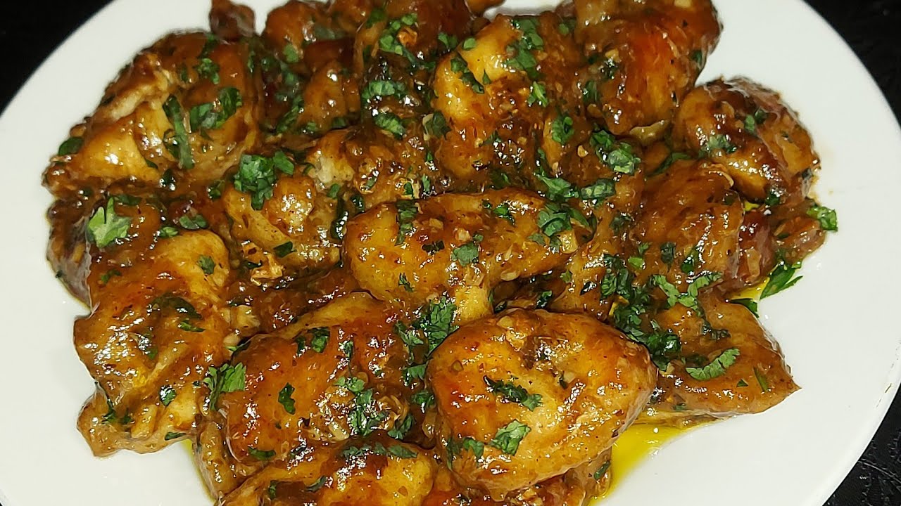 How to make Butter garlic chicken recipe Easy and Quick boneless ...