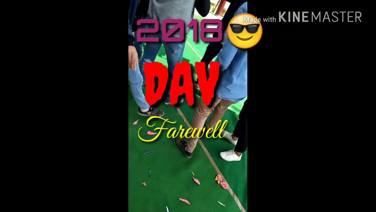 Dav GhuMarWin Farewell ParTy 2018 😍😎 - YouTube