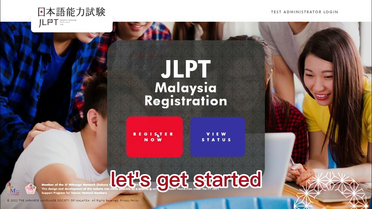 How to register Japanese Language Proficiency Test (JLPT) - YouTube