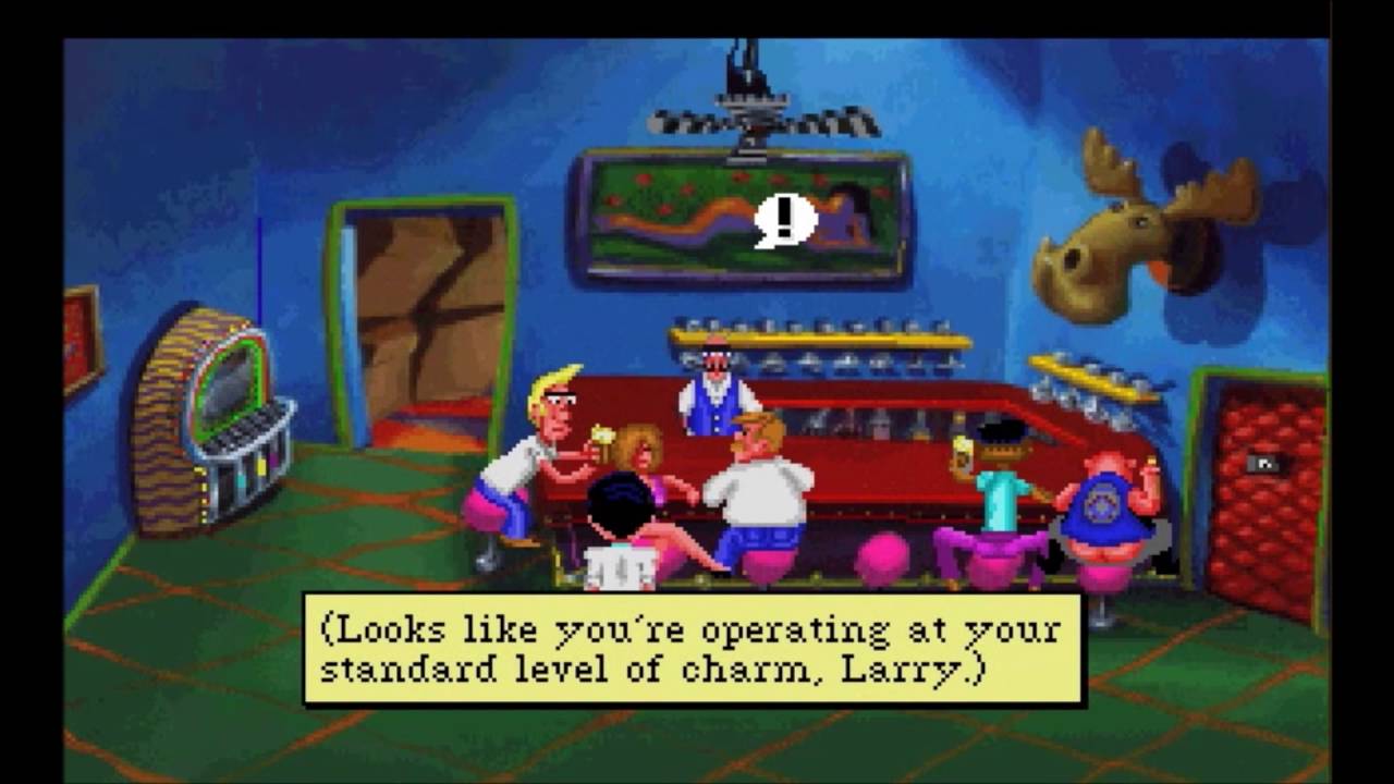 Recensione Leisure Suit larry 1 remake Ms dos - YouTube