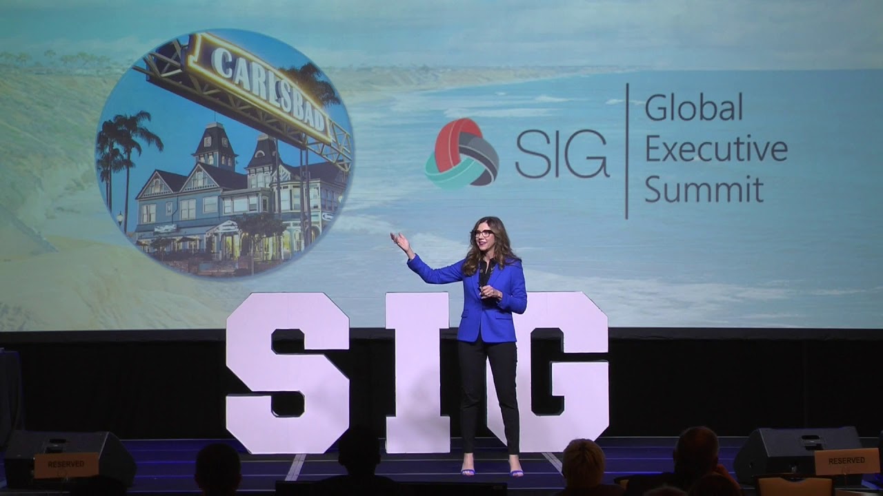 Kate Renwick-Espinosa, President of VSP Global Keynote at SIG Summit ...