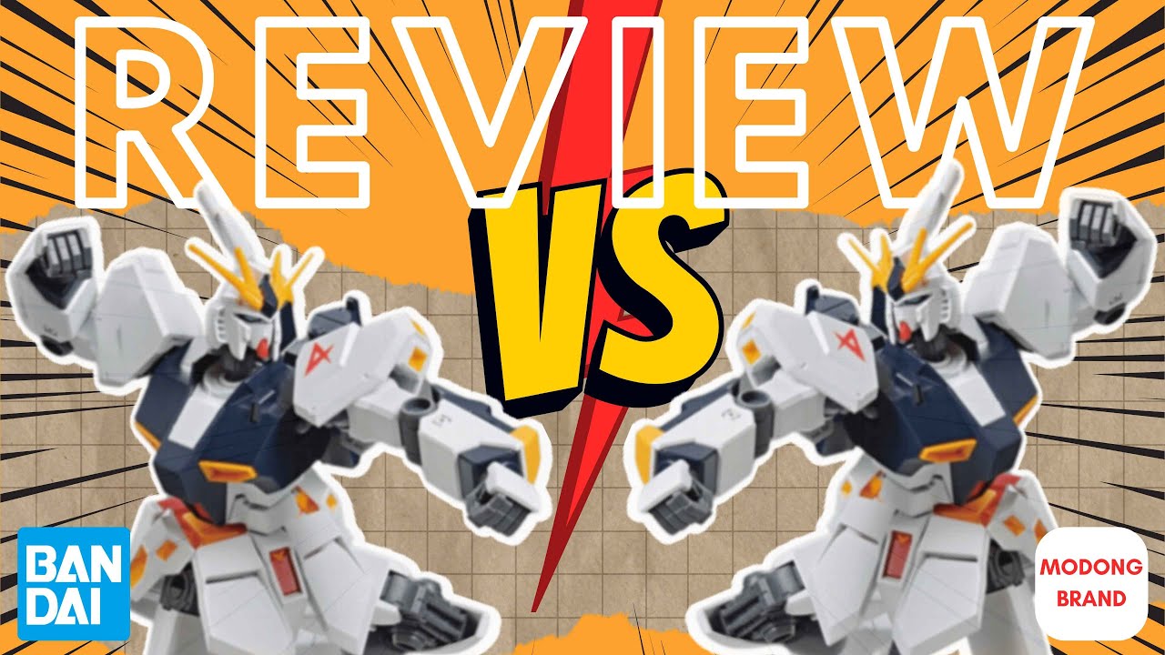 ENTRY GRADE RX93 V Gundam BANDAI Vs BOOTLEG - YouTube