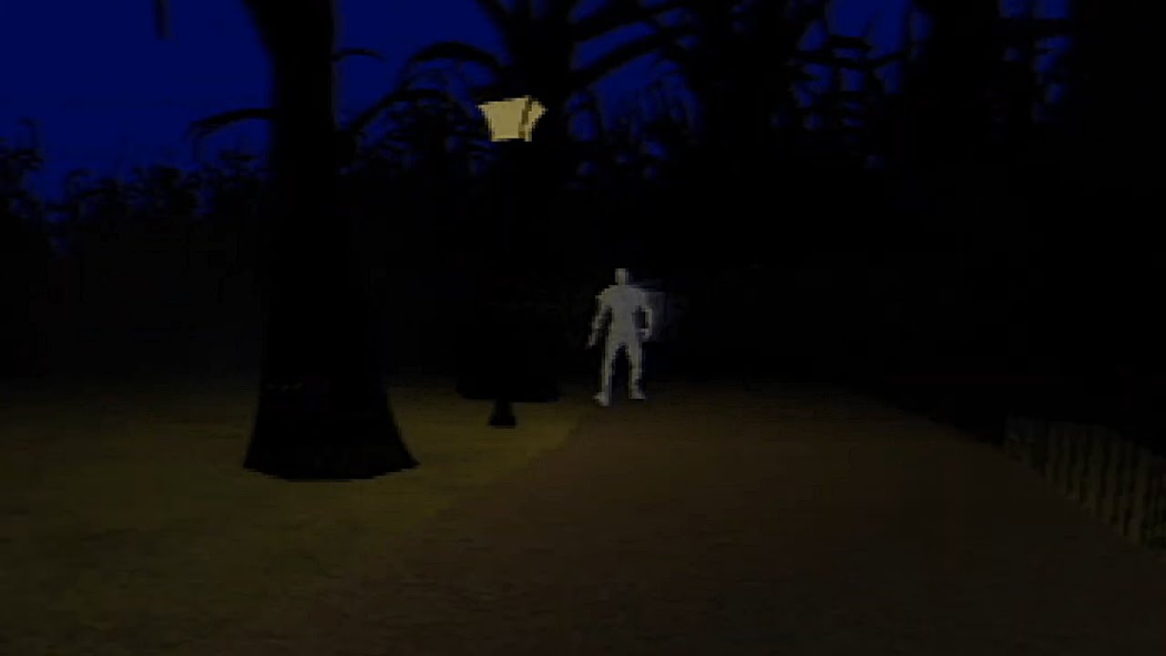 Horror game "The Pale Man" – walkthrough - YouTube