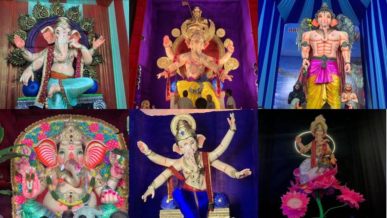 Begum Bazar Ganesh Idols 2024 || Special Ganpati Idols In Hyderabad ...
