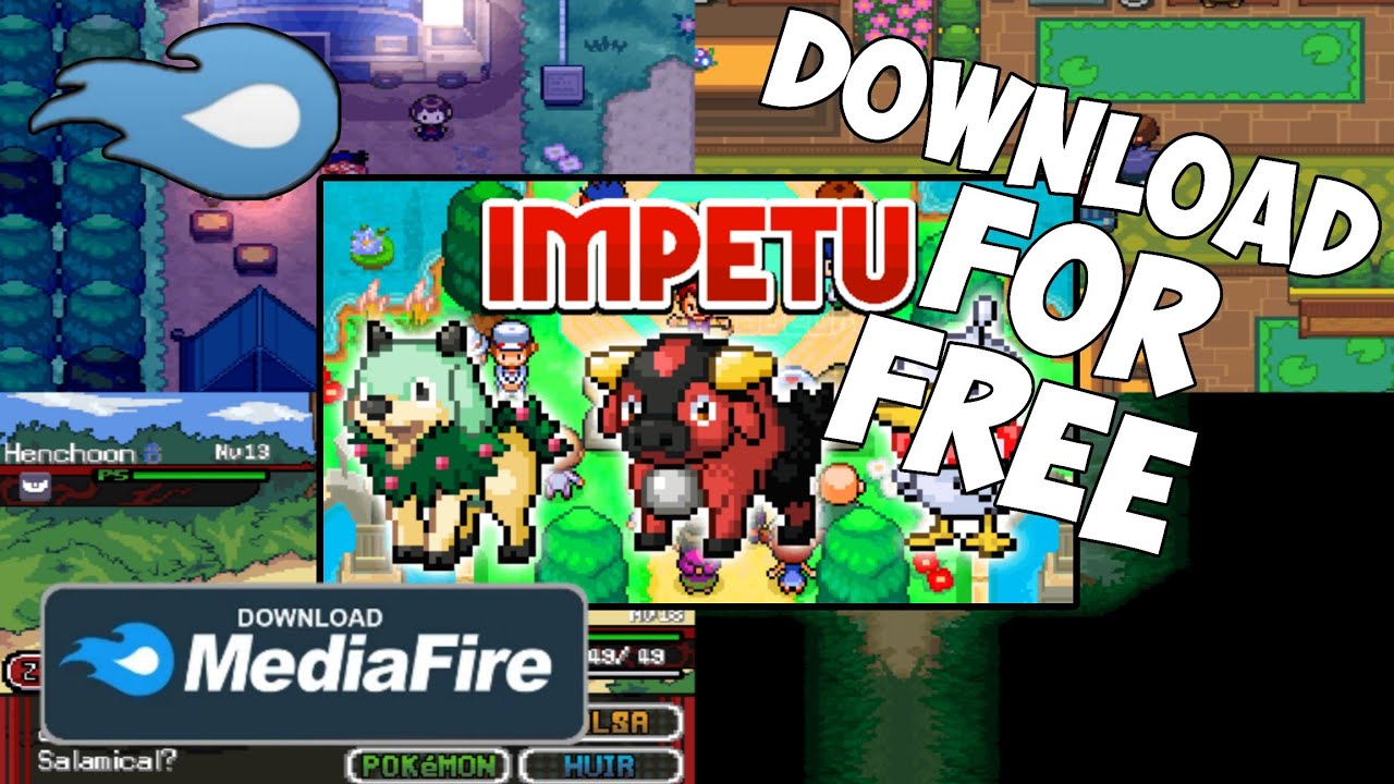 Download Pokemon impetu Free on Android || With Media Fire Link - YouTube