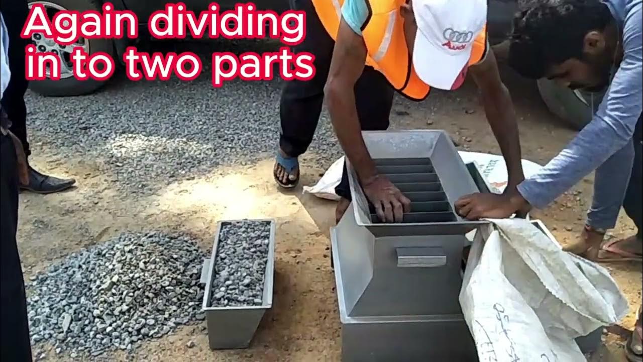 🔍 **Aggregate Sampling Process and Splitter Use – Avoiding Sampling Errors at the Site!** 🔍 ...