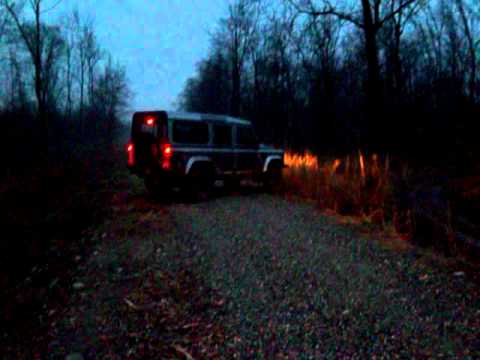 land rover 110 il bomba accorcia!