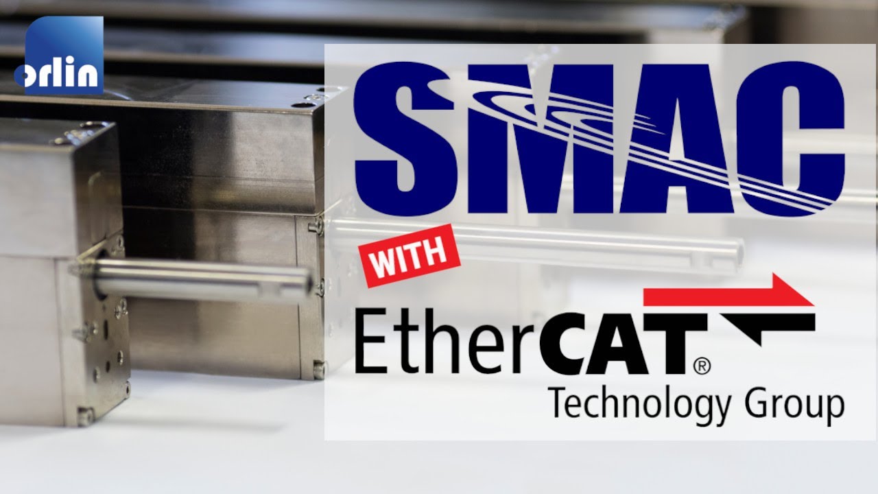 SMAC linear motor actuator and servo motor over EtherCAT - YouTube