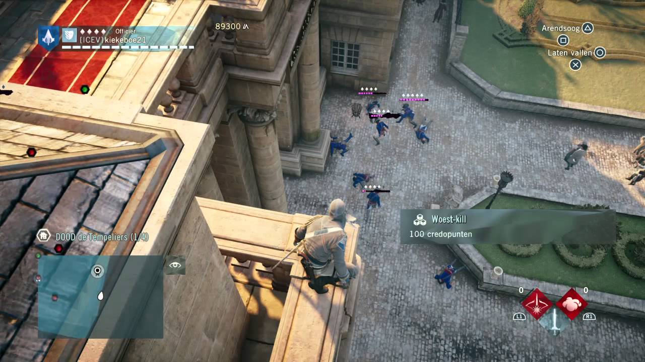 Assassin's Creed® Unity cafe mission - YouTube