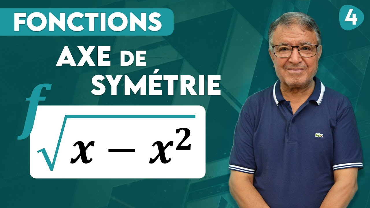 Axe de symétrie d'une courbe - Fonctions - YouTube