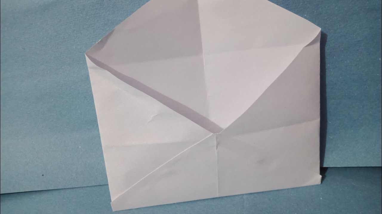 लिफाफा haw to make paper envelope step by step design....... - YouTube