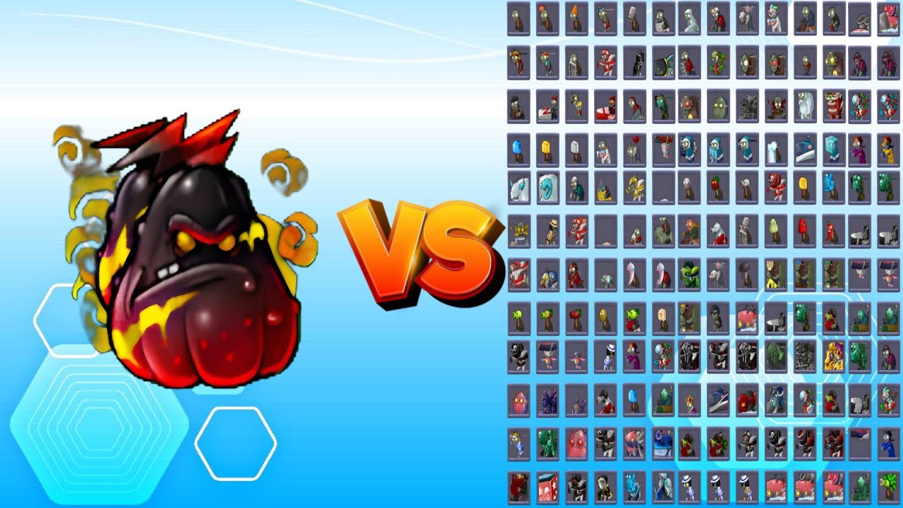Nuclear-exploded squash vs All Zombies | PvZ Fusion 3.2.1 - YouTube