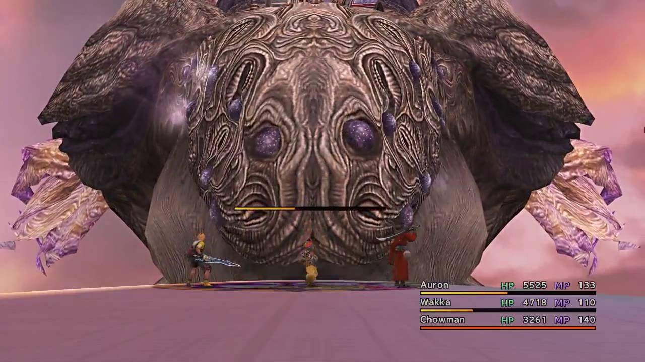 Final Fantasy X HD - Overdrive Sin Boss Battle - YouTube