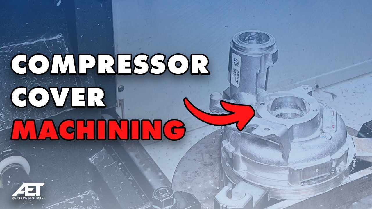 *TURBO MODIFICATION* | Compressor Cover Machining | CNC Vertical ...