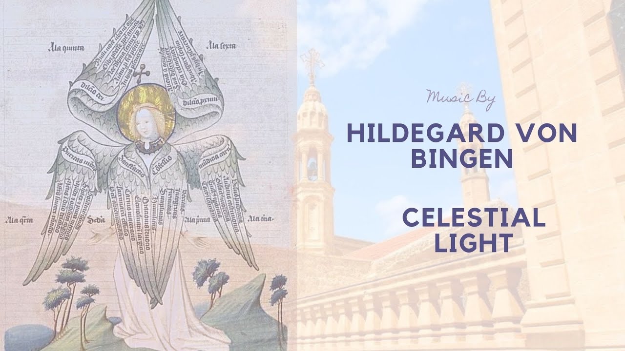 Saint Hildegard Von Bingen German Benedictine Abbess | Celestial Light ...