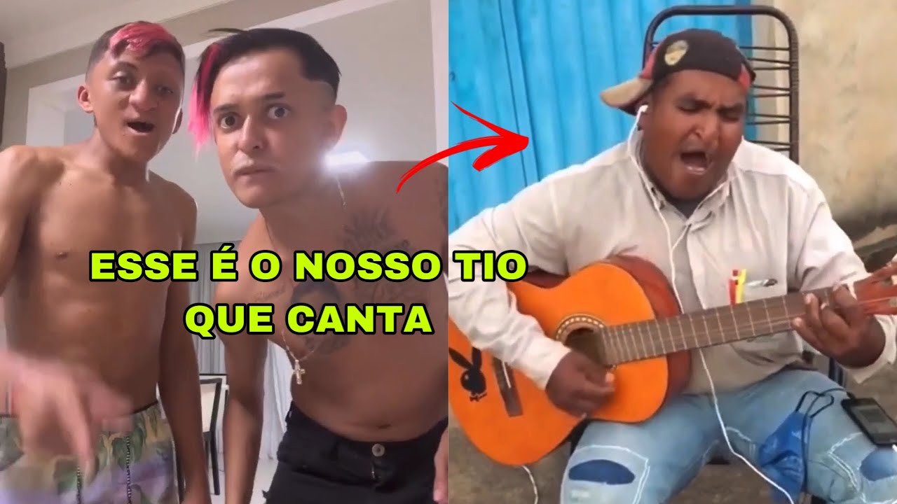 O IRMÃO FANHO DO CREMOSINHO MOSTROU SEU TIO CANTANDO - YouTube