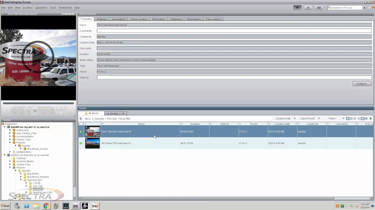 AVID Interplay PAM Demo - YouTube