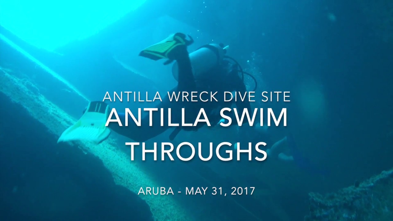 Antilla Wreck Dive Aruba - YouTube
