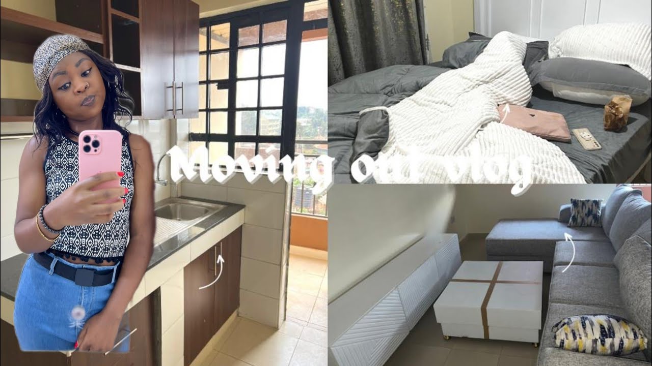 MOVING OUT VLOG EP2|Finally moving out/ My apartment tour - YouTube