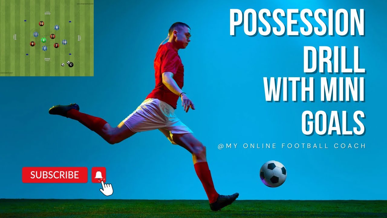 Possession Drill With Mini Goals! U9/U10/U11 & above! - YouTube