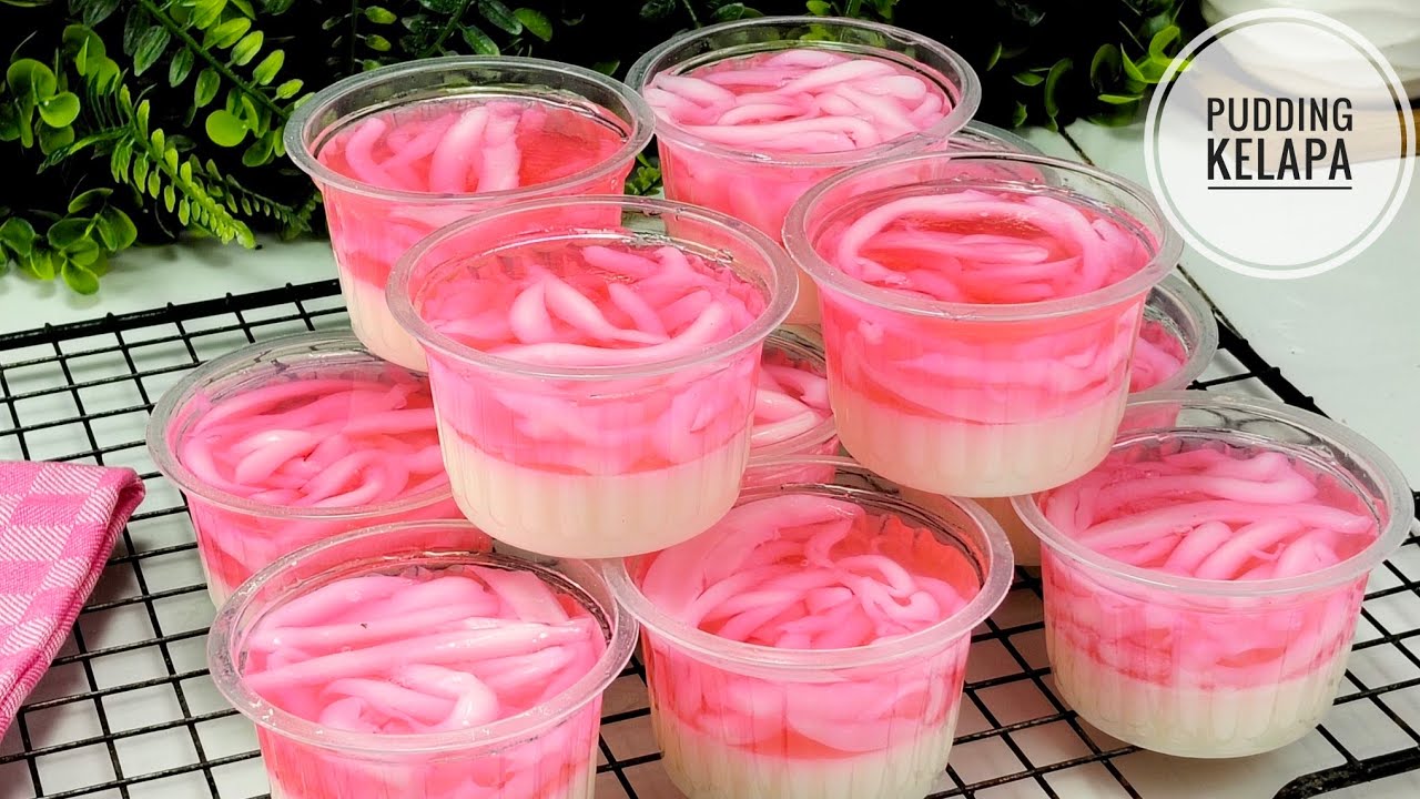RESEP PUDDING CUP CANTIK UNTUK IDE JUALAN - YouTube