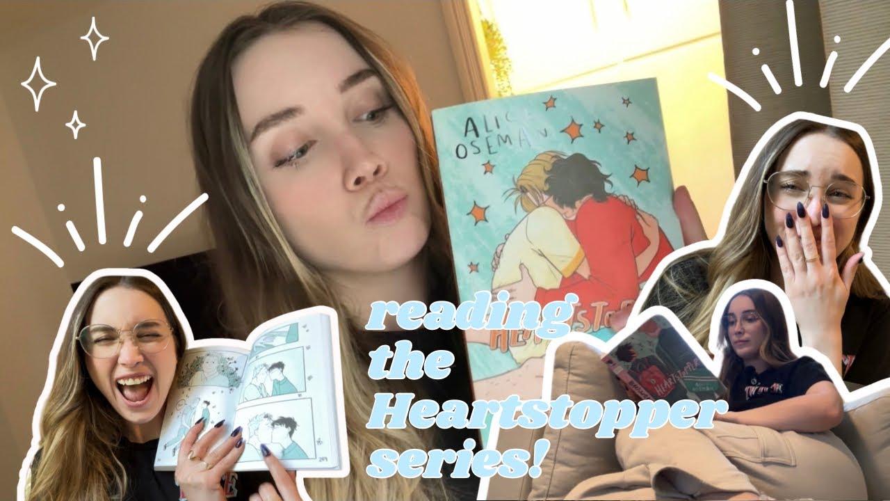Finally reading the Heartstopper series! (omg!!) - YouTube