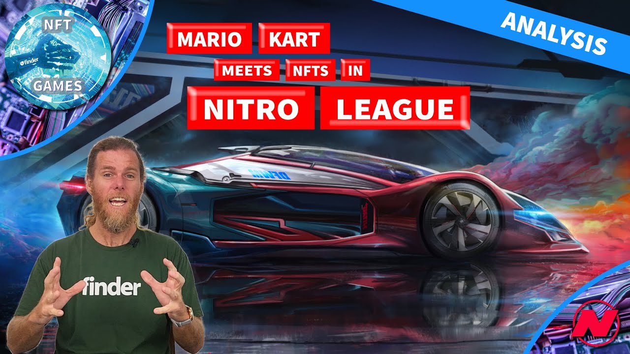 Nitro League NFT game analysis: Mario Kart x Rocket League - YouTube