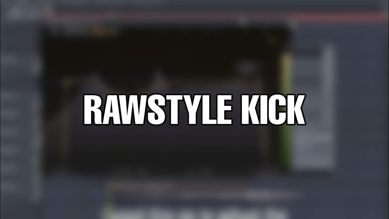 RAWSTYLE KICK TUTORIAL - YouTube