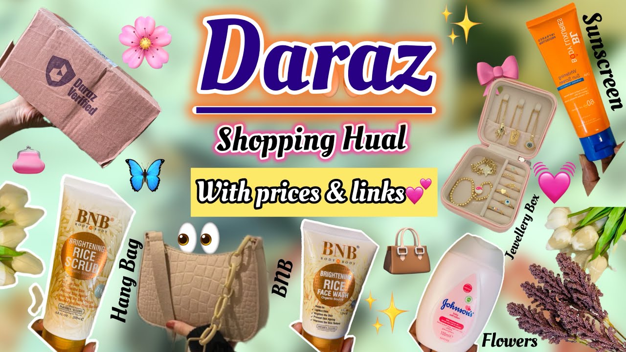 DARAZ SHOPPING HUAL🛍️🤍 Find Best & Affordable Products From Daraz ...