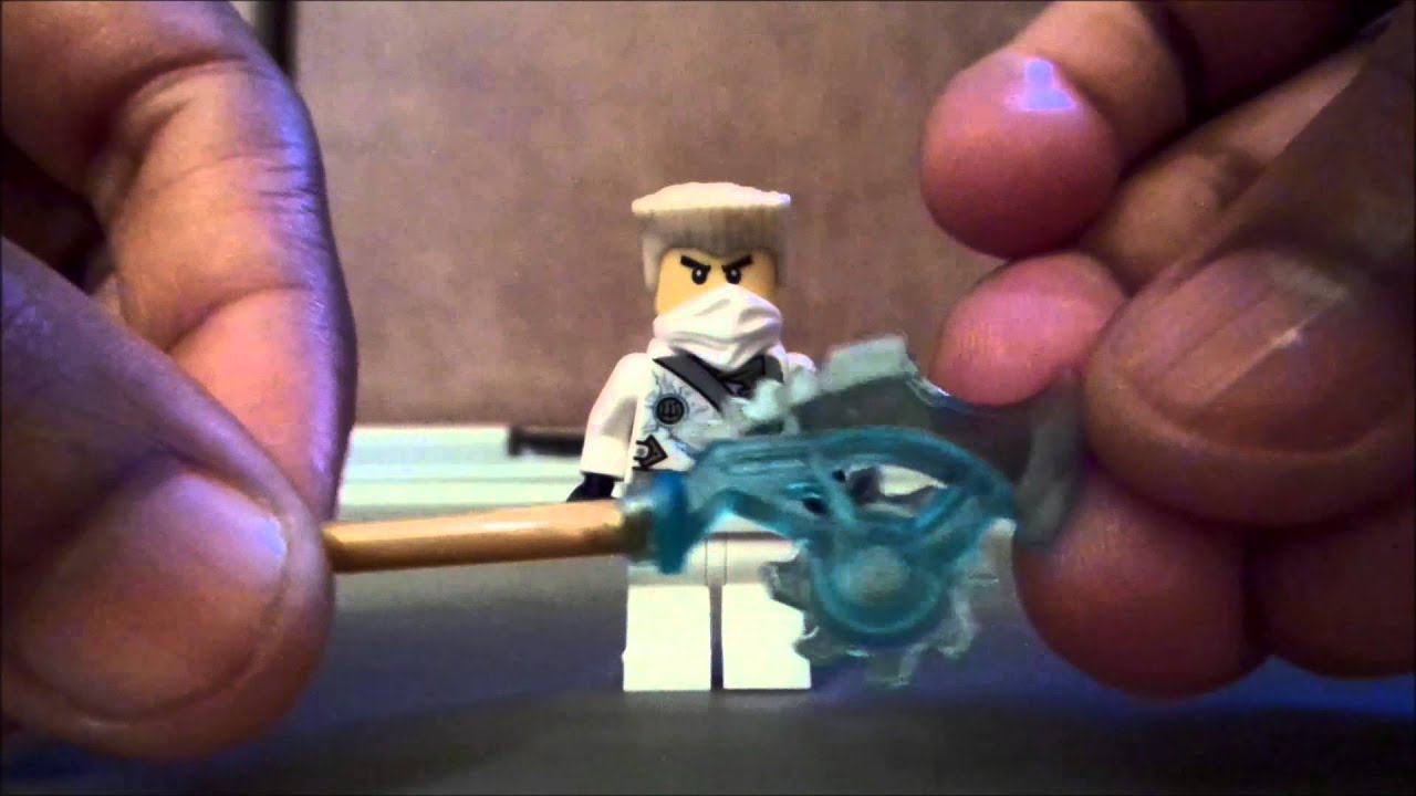 2014 Zane Ninjago Lego - Ninja of Ice. Building the Minifigure. - YouTube