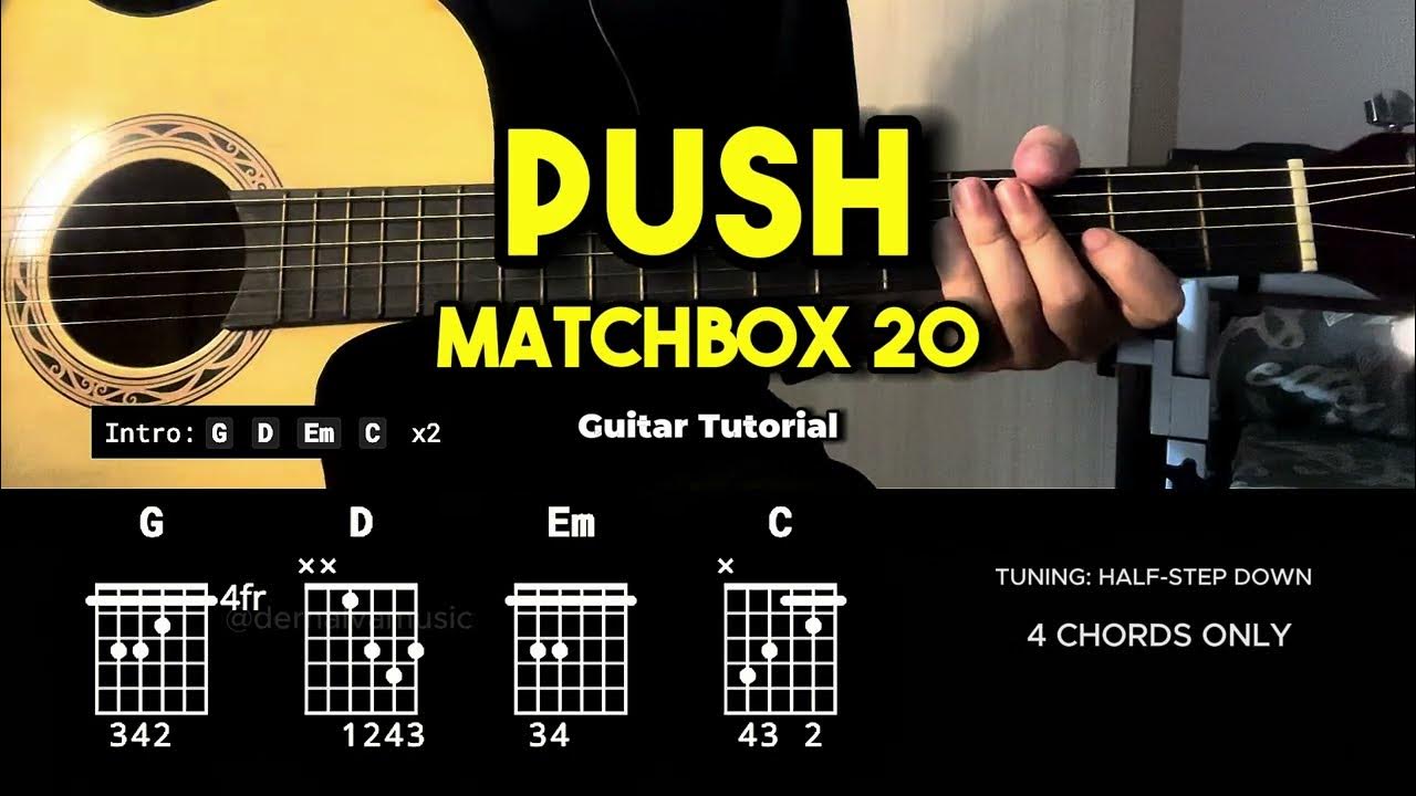 Push - Matchbox 20 | Easy Guitar Chords Tutorial For Beginners (CHORDS ...