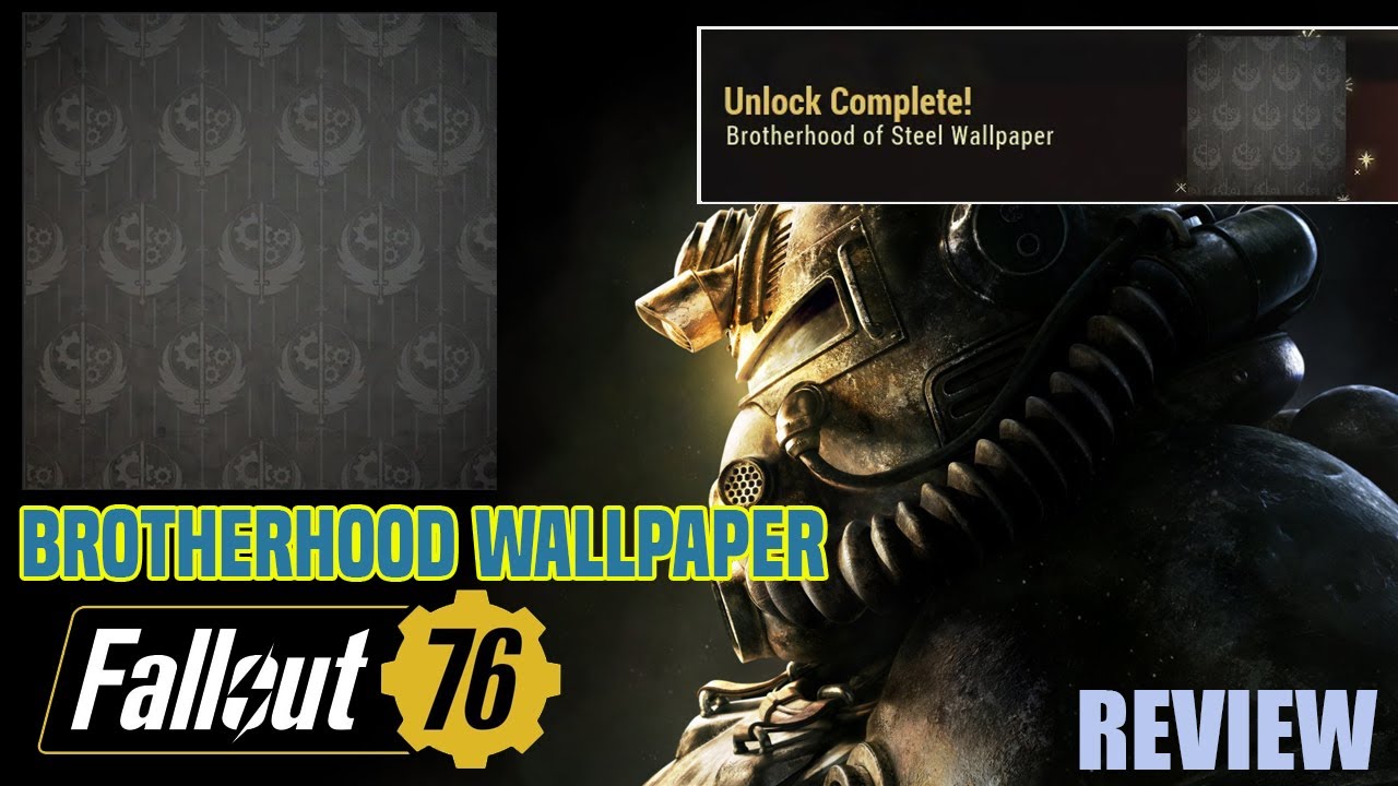 Fallout 76 - Brotherhood of Steel Wallpaper Review [Free for F1st ...