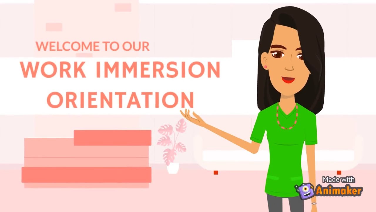 WORK IMMERSION ORIENTATION HUMSS ANIMAKER YouTube work-immersion-orientation-humss-animaker-youtube