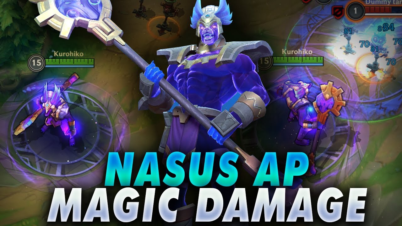 Nasus AP yang BEDA - Build Item Nasus Magic Damage / Ability Power ...