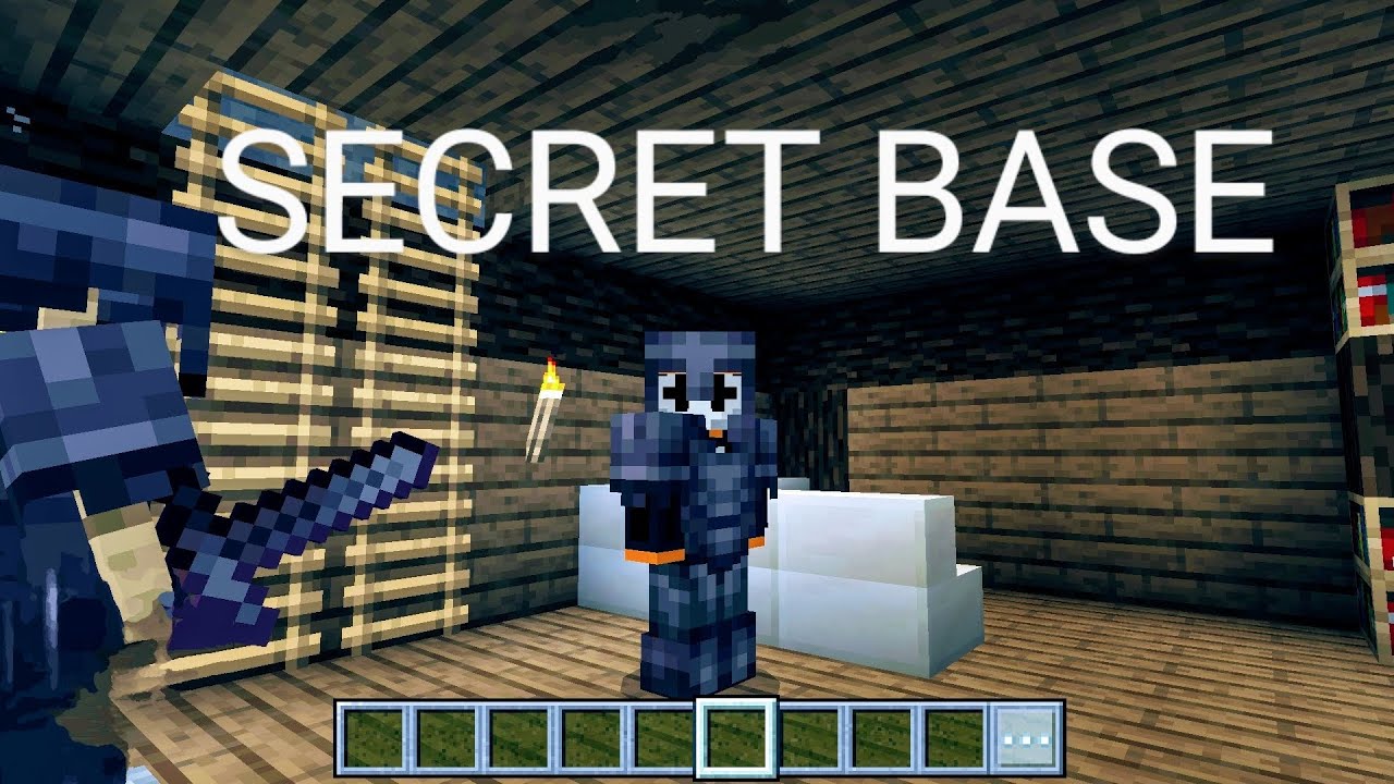 MAKING THE BEST MINECRAFT SECRET BASE - YouTube