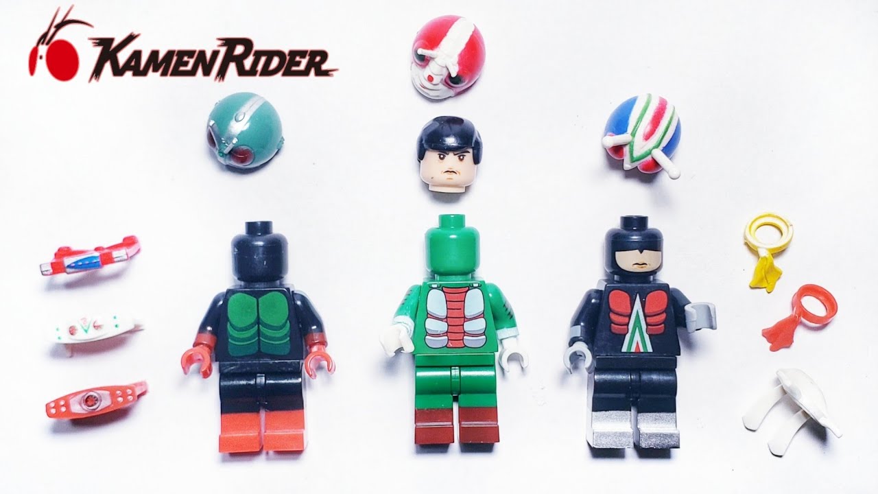 Lego Kamen Rider: First, V3 & Riderman | Toei Company - YouTube