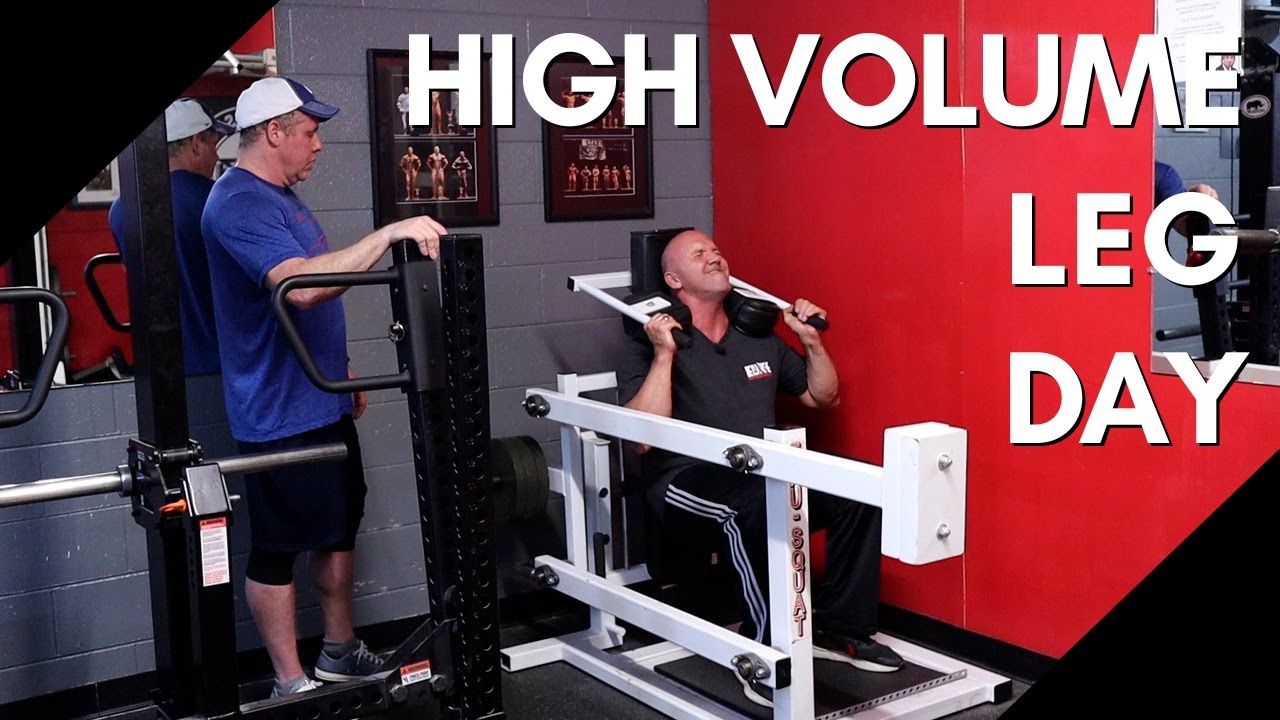 Grow Your Legs With This High Volume Leg Workout Quads Glutes And